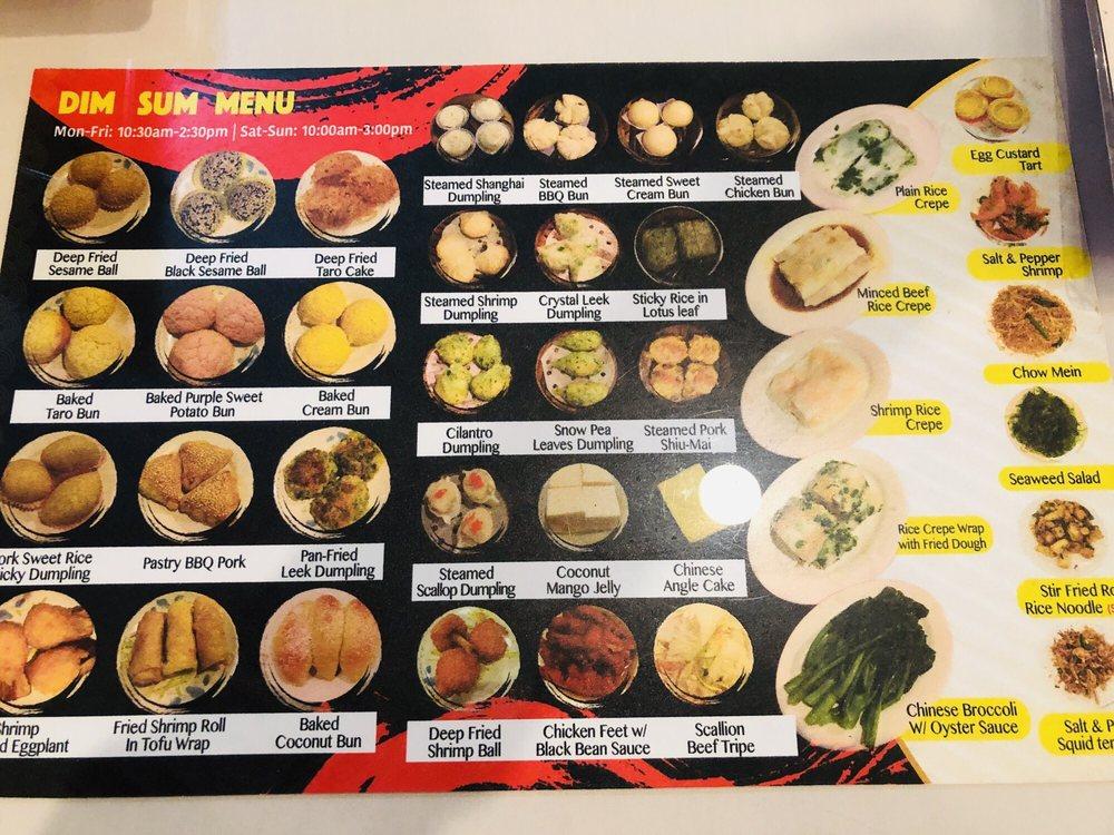 Menu at Star Kitchen restaurant, Denver
