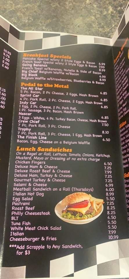 Menu at All star bagels cafe, Plumsted Township