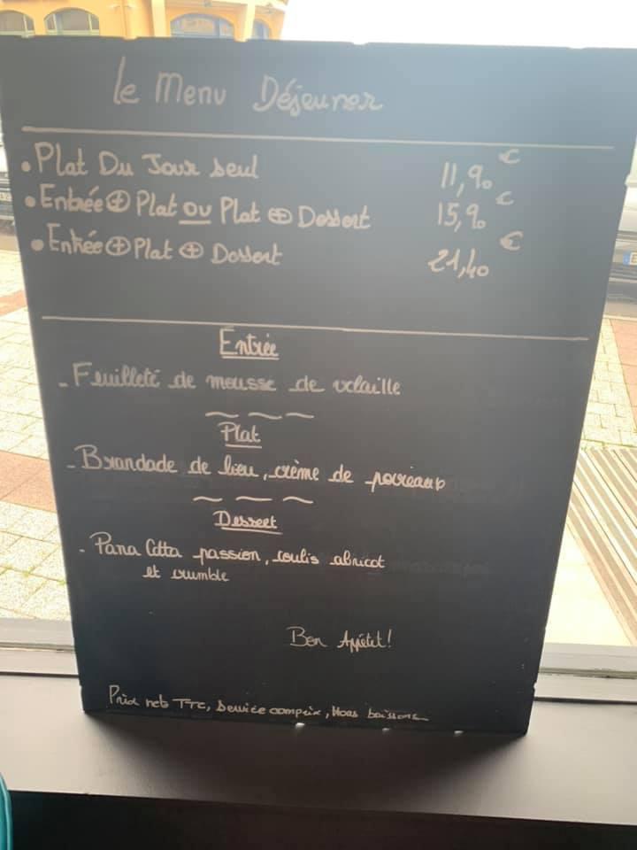 Menu au La Table De Louis restaurant, Granville
