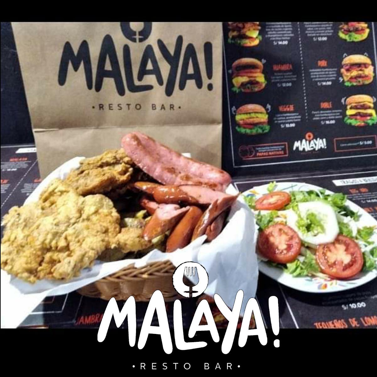 Menu at MALAYA RESTOBAR, Chincha Baja District