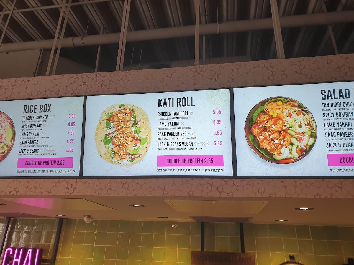 Menu at Pali Kitchen restaurant, London, 13 Bow Ln