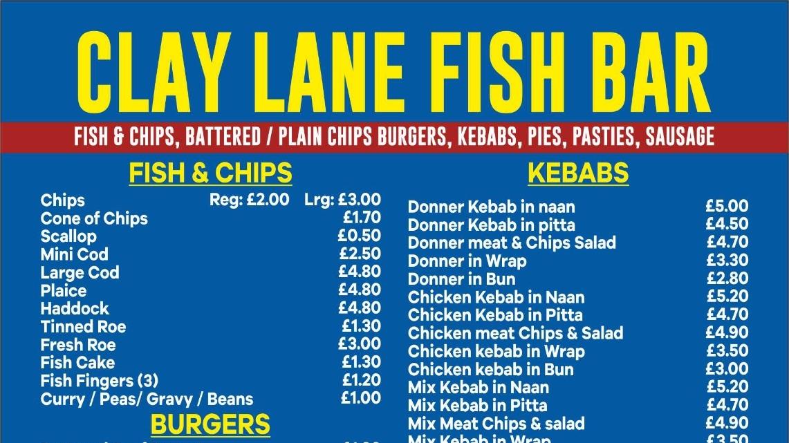 Clay Lane Fish Bar, Birmingham - Opiniones del restaurante