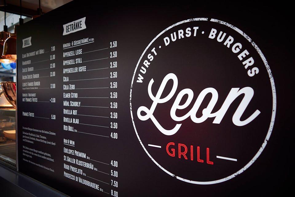 Speisekarte von Leon Grill, Saint Gallen