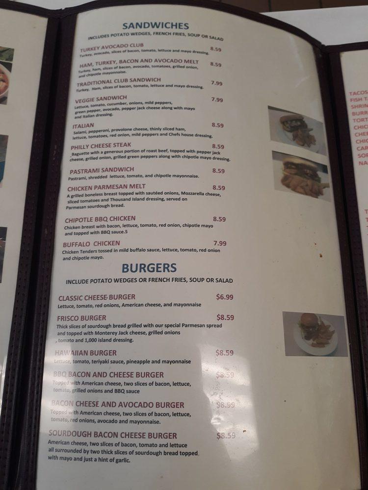 Menu at C'los Restaurant, Coachella, Harrison St #117