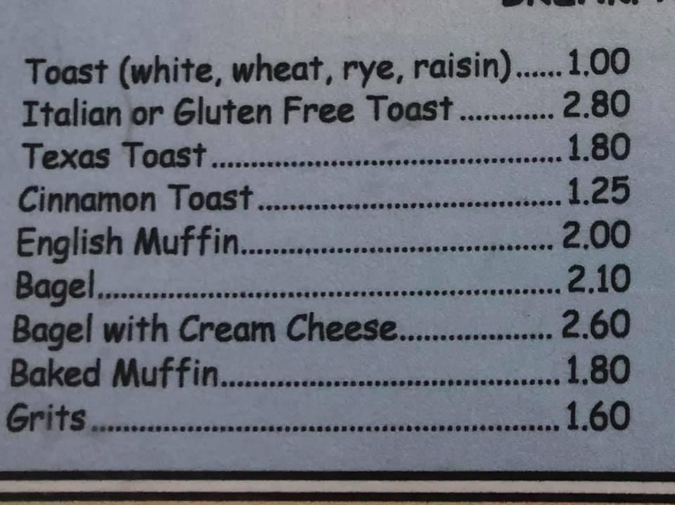 Menu at Angel's Family Restaurant, Penn Yan