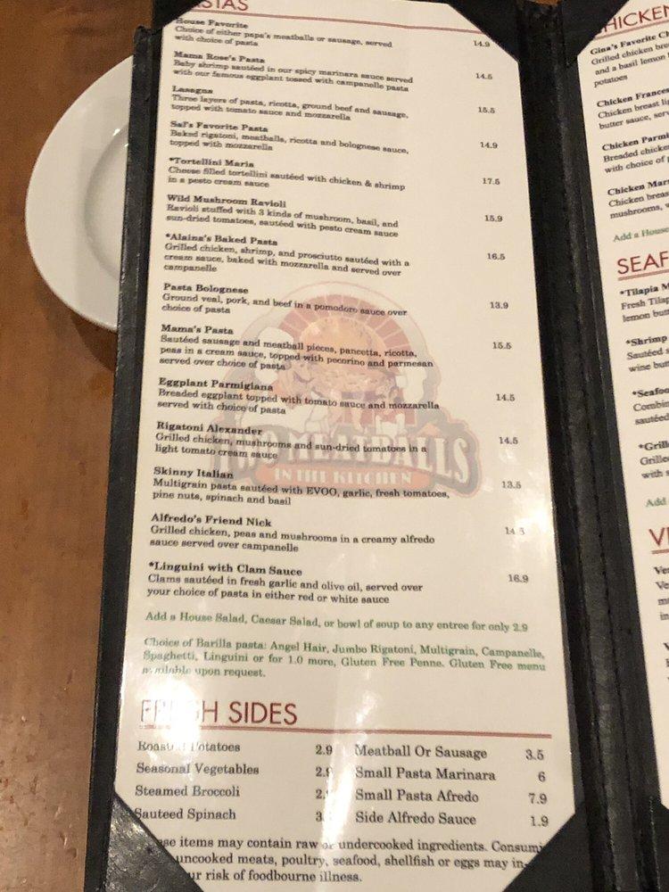 Menu at Two Meatballs In The Kitchen - Fort Myers pub & bar, Fort Myers