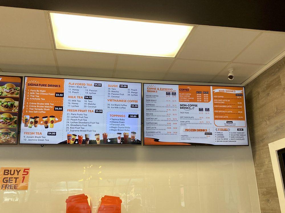 Carta del restaurante Paris Banh Mi Jacksonville NC, Jacksonville