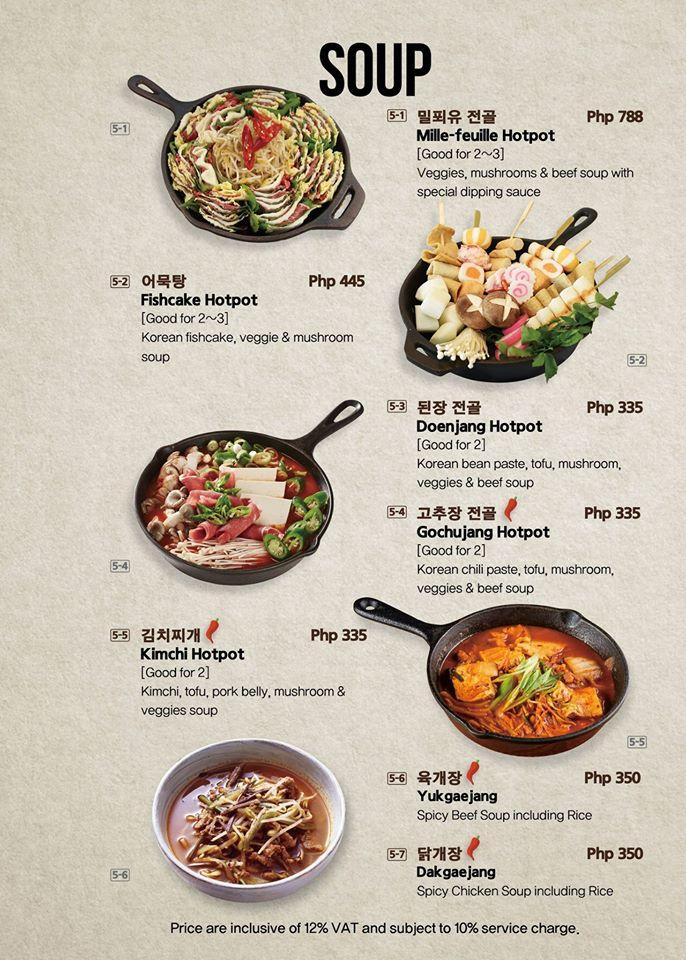 Menu at nice two Meat u Philippines restaurant, Tinoc