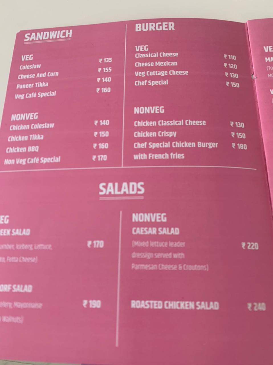 Menu at Tom N Jerry Cakes Eatery Deserts, Latur