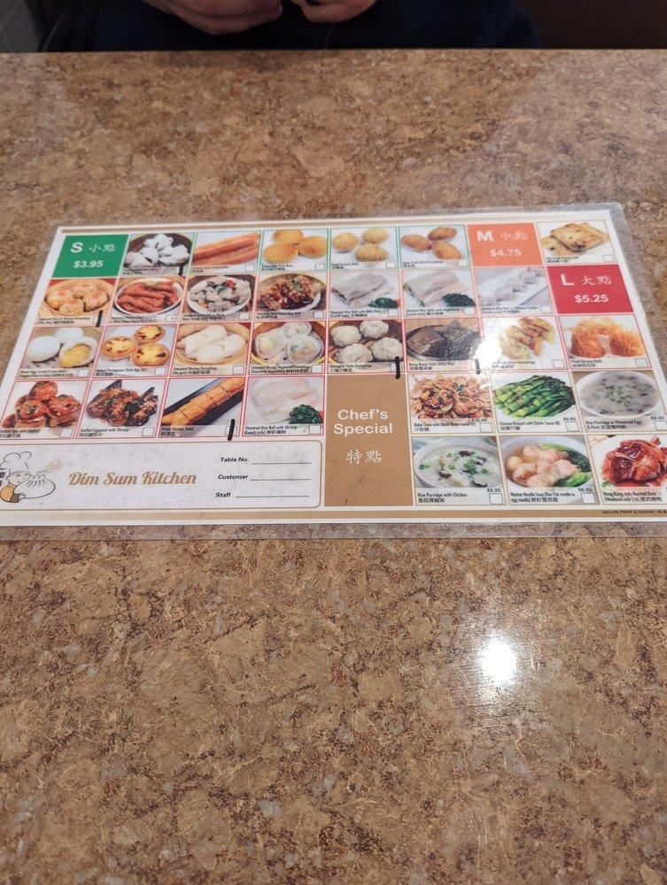 Menu at Dim Sum Kitchen restaurant, Bradenton