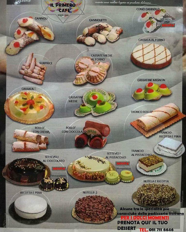 Menu at El' Primero Cafè pub & bar, Melito di Napoli