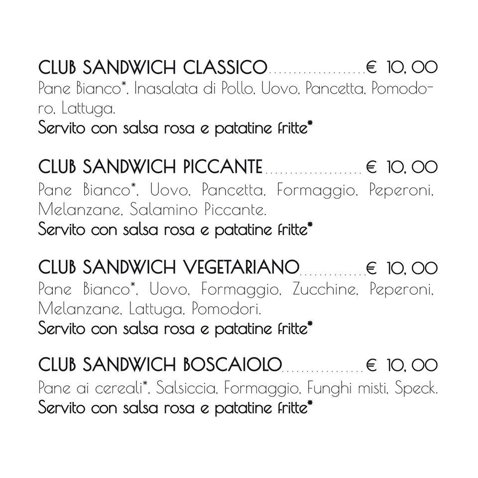 Menu at Snoopy Pub Ristorantino Cordenons, Cordenons