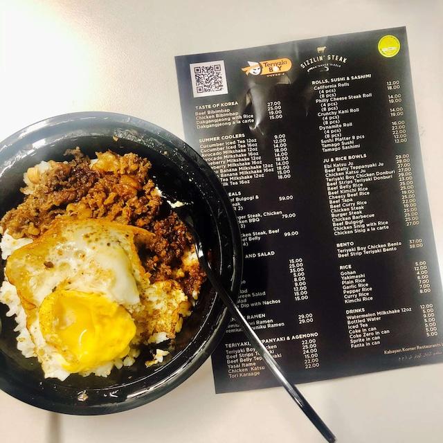 Menu at Teriyaki Boy & Sizzlin' Steak restaurant, Dubai, Omar Bin Al ...