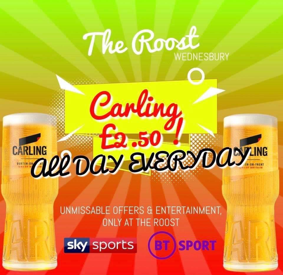 The Roost pub in Wednesbury - Restaurant reviews