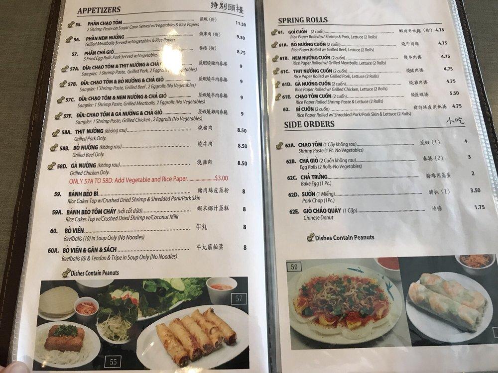 Menu at Golden Deli San Gabriel restaurant, San Gabriel