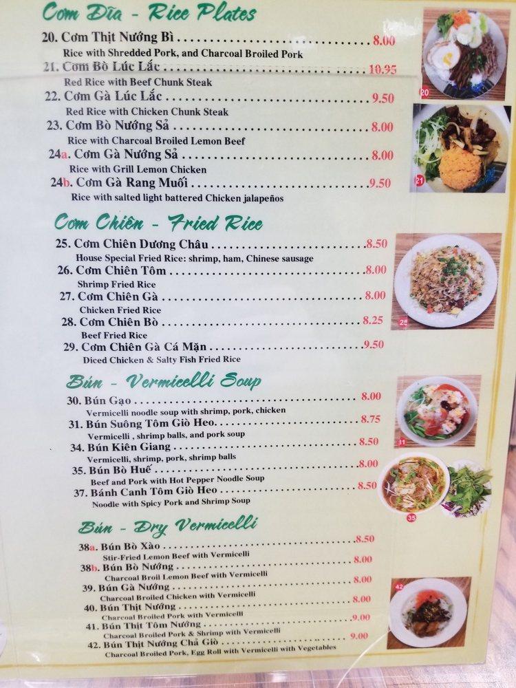 Menu at Tau Bay restaurant, Houston, Southwest Fwy #T