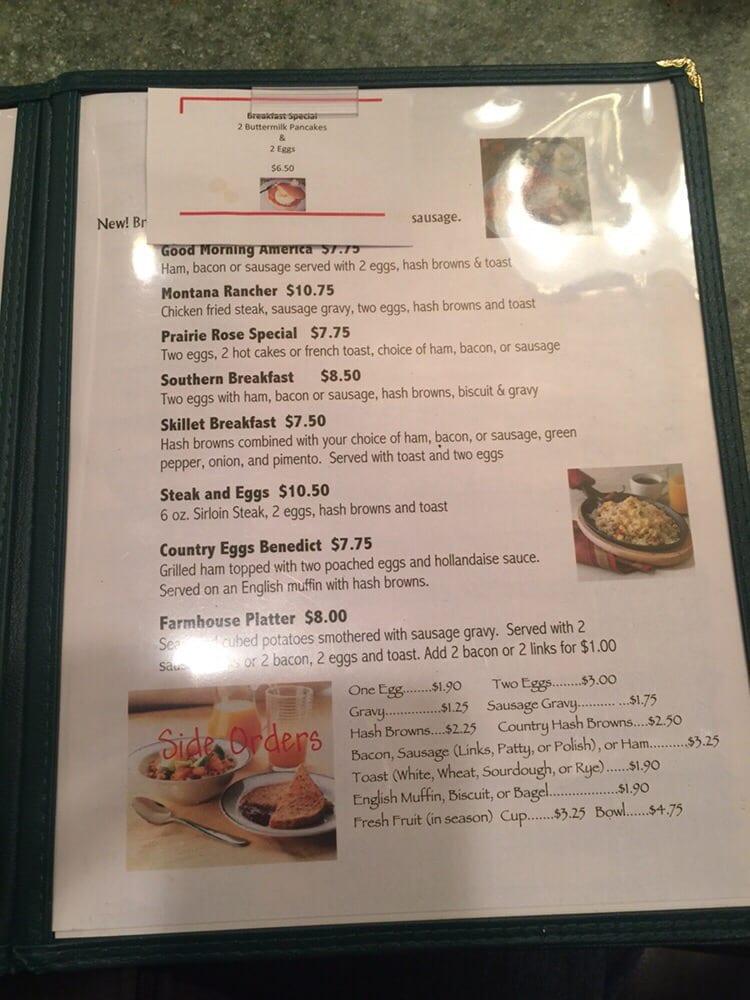 Menu at The Wood restaurant, Glasgow