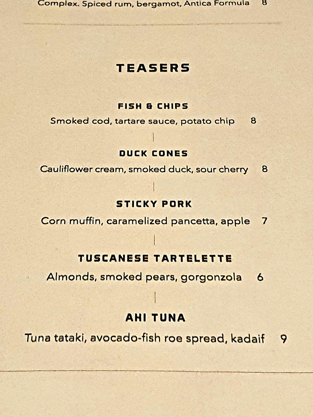 Menu at Fine Mess Smokehouse, Athens