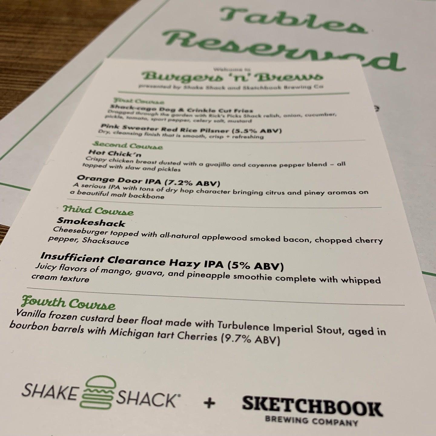 Menu at Shake Shack Old Orchard restaurant, Skokie, Old Orchard Center ...