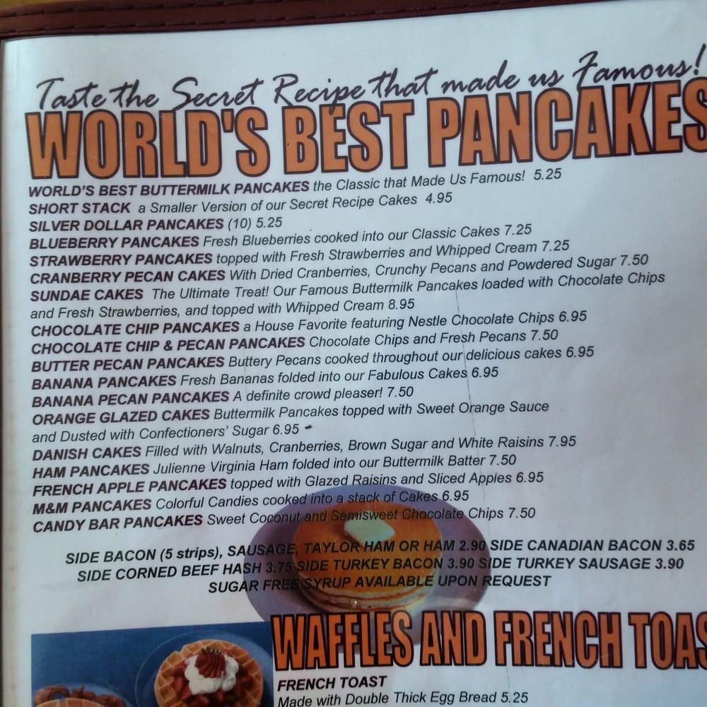 Menu at Broadway Diner restaurant, Bayonne