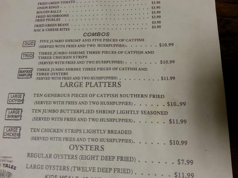 Menu at Fish Tales restaurant, New Caney, TX-494 Loop
