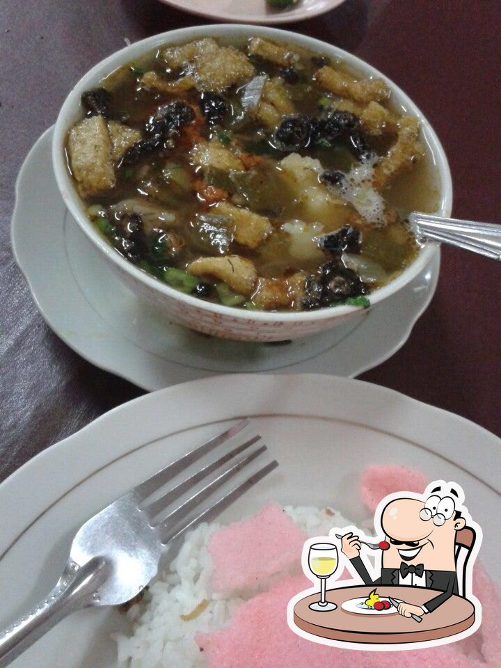 Soto padang pasar Slipi restaurant, Jakarta