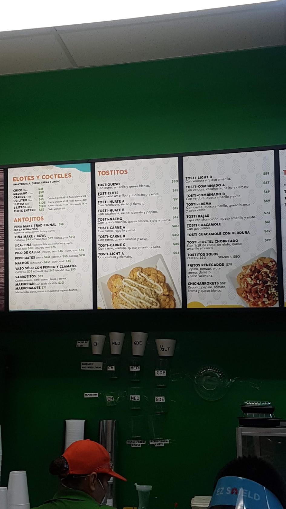Carta del restaurante Elotes y Antojitos MAKE, Hermosillo, Plaza ...