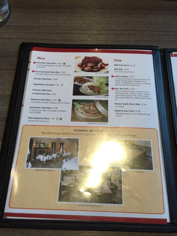 Menu at Hanson's Restaurant, Whitchurch-Stouffville