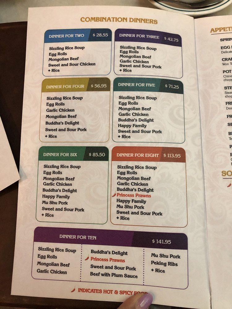 Menu at Little Peking restaurant, Dawsonville