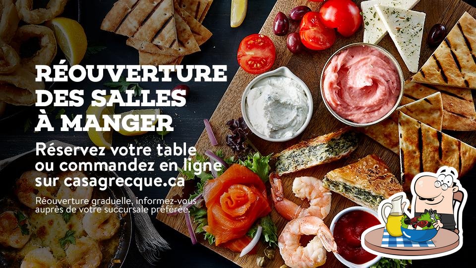 Casa Grecque in Saguenay - Restaurant menu and reviews