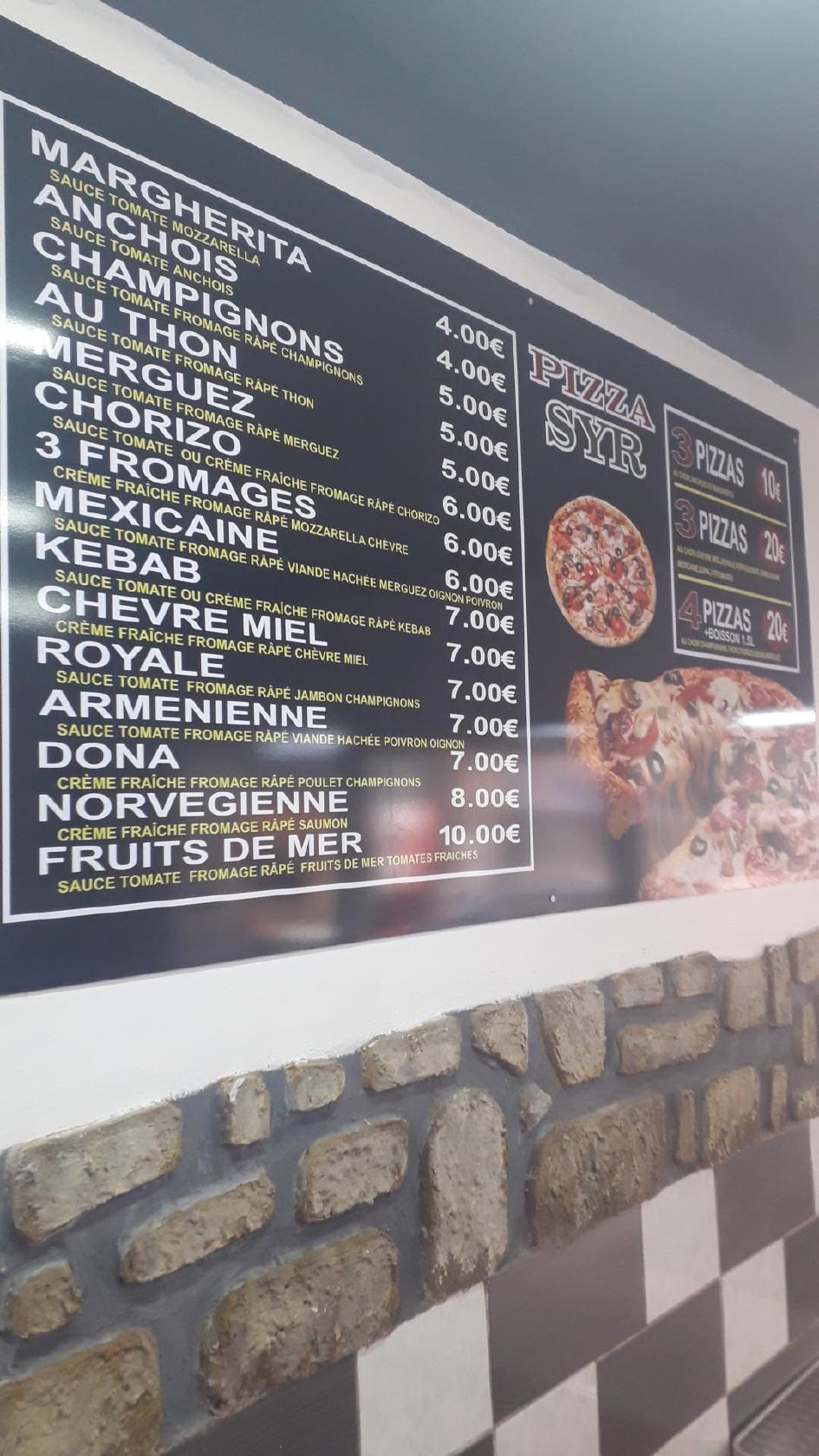 Menu at Grillade L'albatros restaurant salon de thé, Marseille