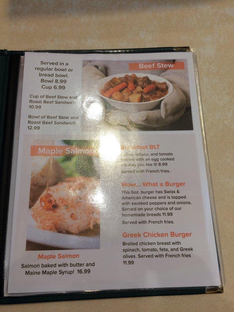 Menu at Dysart's Restaurant & Truck Stop, Hermon, 530 Coldbrook Rd