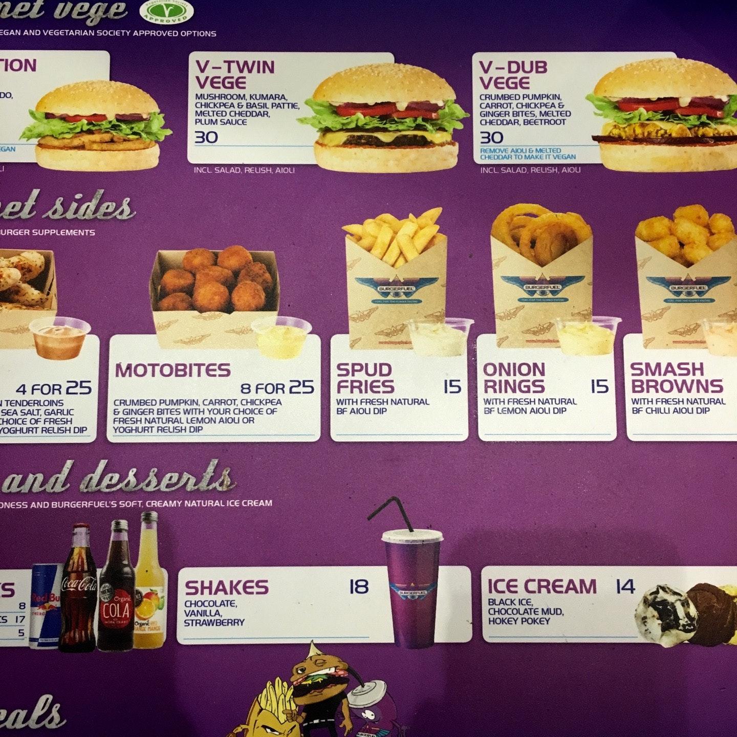 Menu at BurgerFuel · Al Barsha Mall | Gourmet Burgers, Dubai, Al Barsha ...