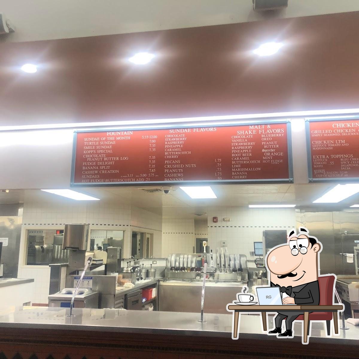 Kopp's Frozen Custard Brookfield, 18880 W Bluemound Rd in Brookfield ...