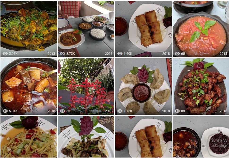 Menu at MEIPHUNG Northeast Bar and Restro, Baga