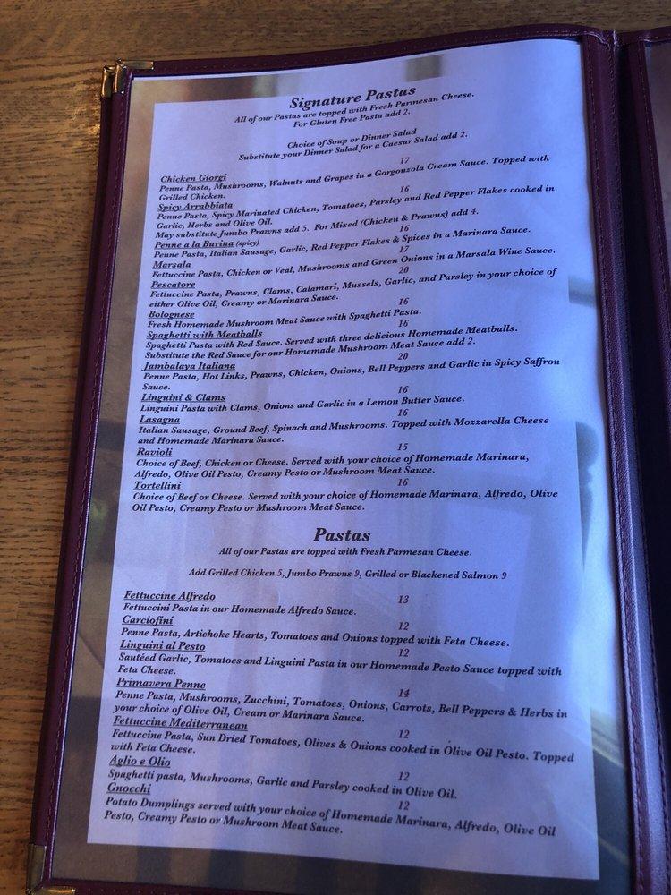 Menu at Lucy's Cafe, Rio Vista