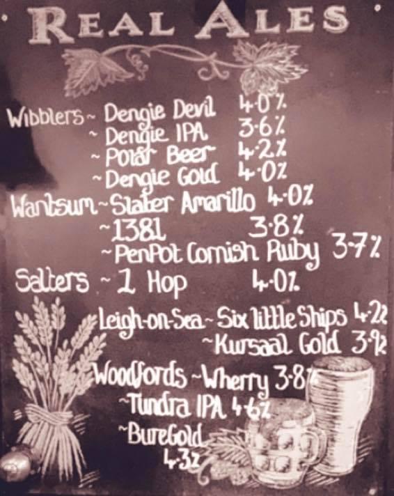 Menu at The Shepherd & Dog pub & bar, Rochford, Gore Rd
