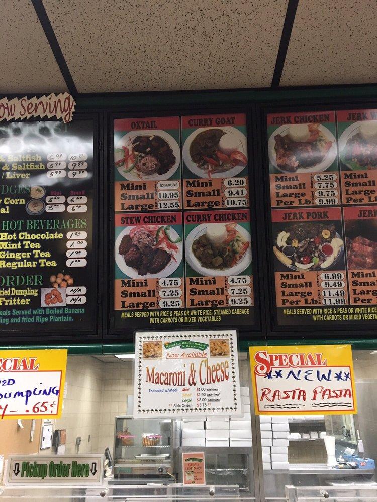 Menu at Royal Caribbean Bakery, Mount Vernon, Dyre Ave