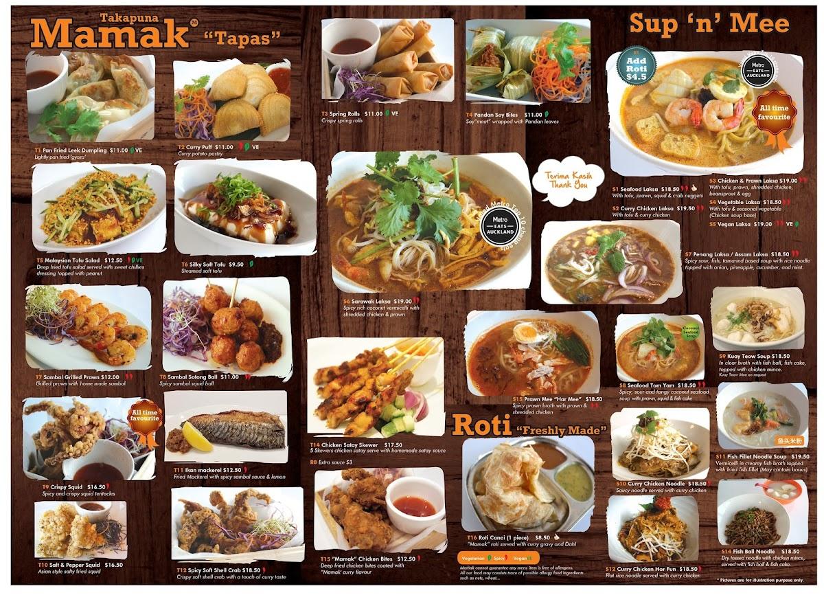 Menu at Ajisen Ramen (Takapuna) Restaurant, Auckland