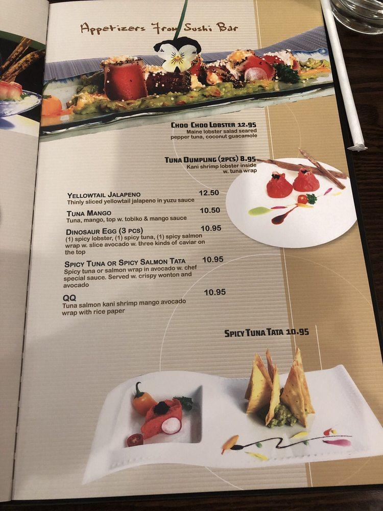 Menu at Sakana Sushi & Ramen restaurant, Franklin Township