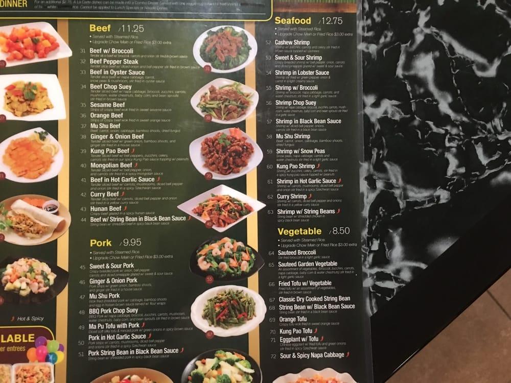 Menu at Lemon Tree Chinese Cuisine restaurant, Agoura Hills