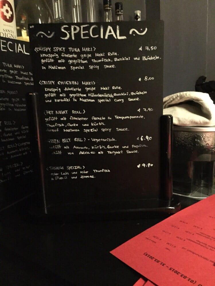 Speisekarte von Makiman 2 restaurant, Bonn, Ermekeilstraße 28
