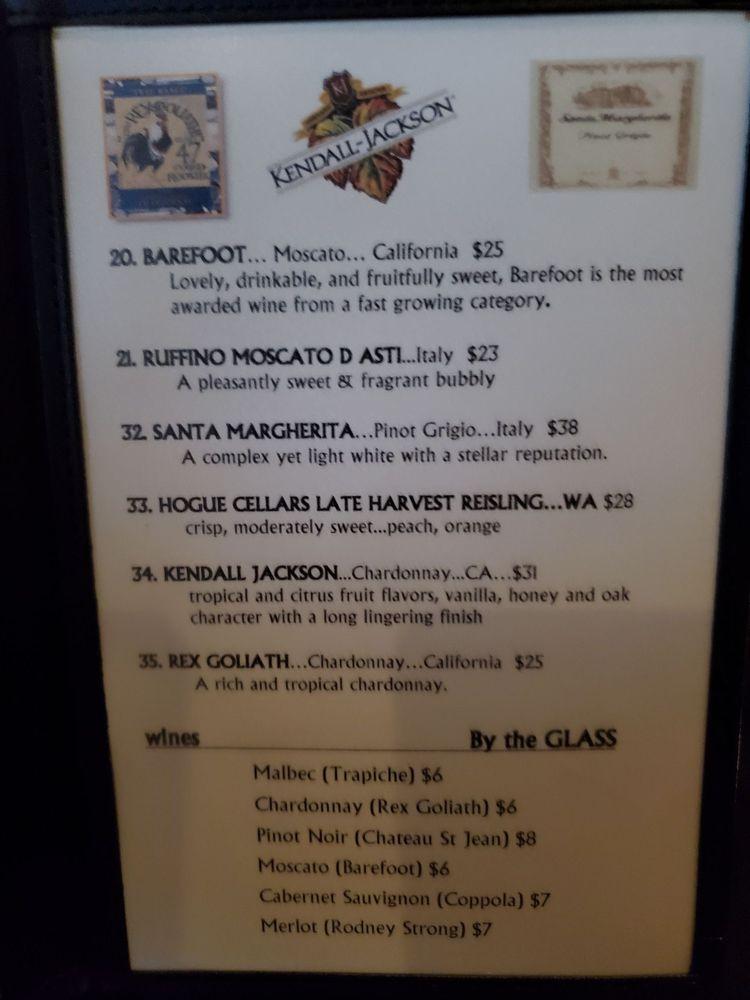 Menu at Ranch Steakhouse, Devils Lake, Hwy 20 S