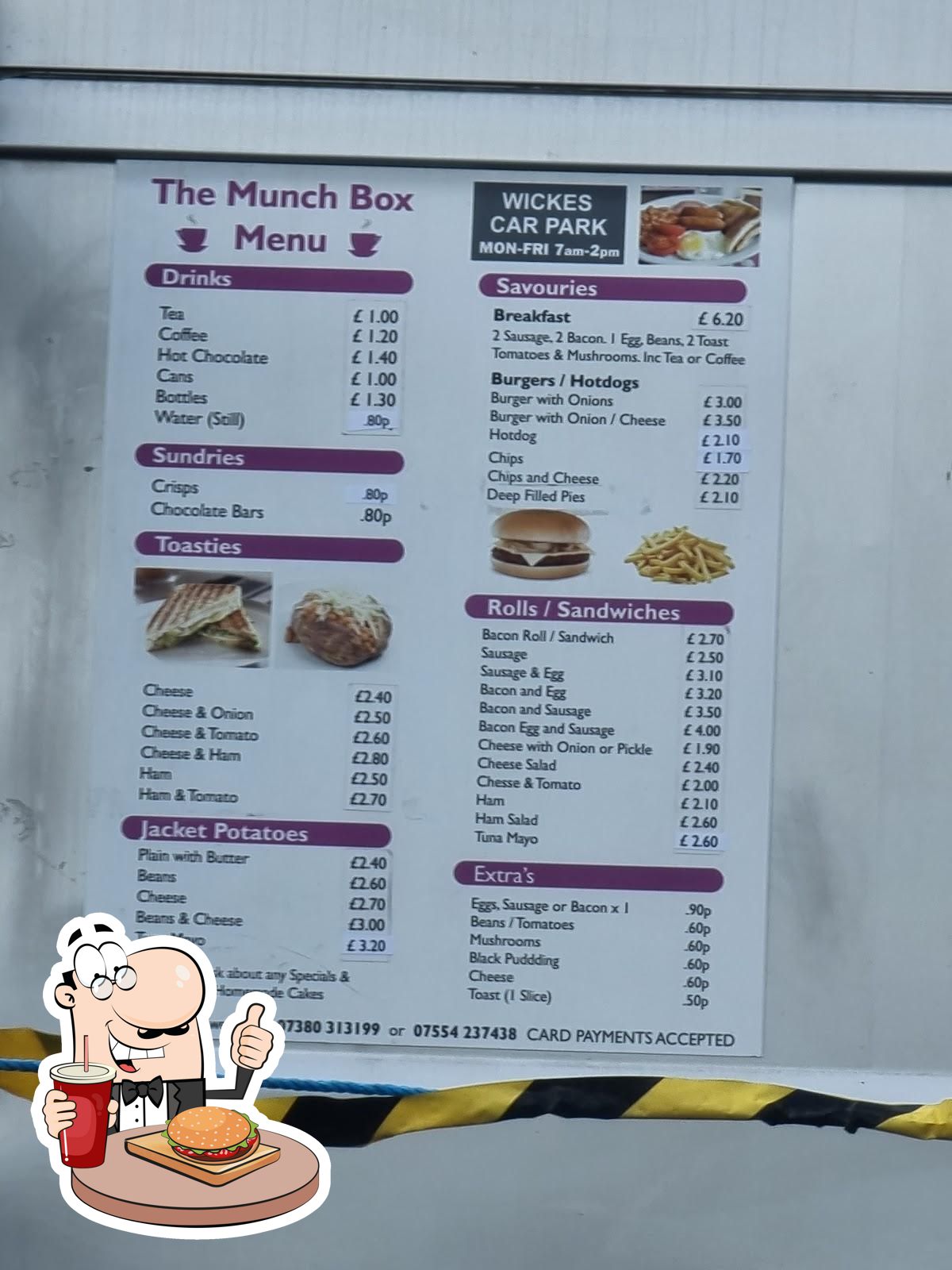 The Munch Box, Shrewsbury - Restaurant menu, prices and reviews
