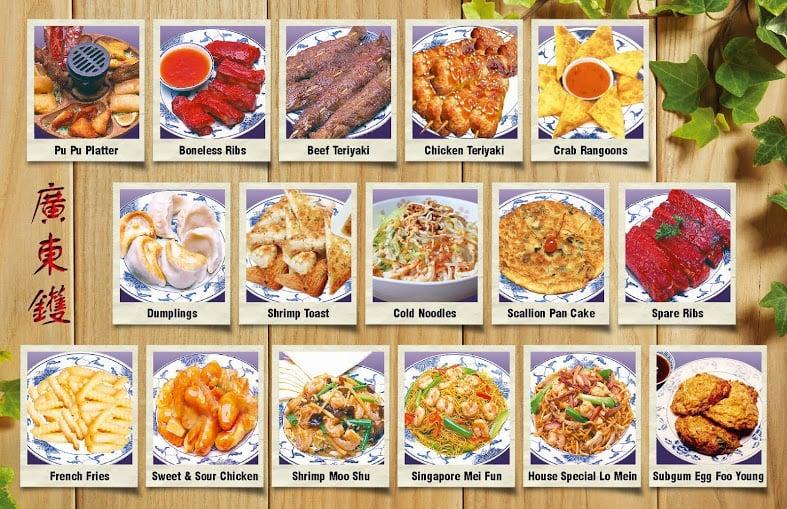 Menu at Canton Wok restaurant, Lewiston