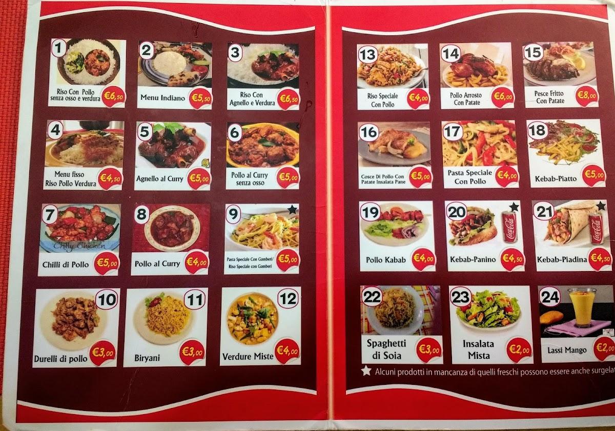 Menu da Kathmandu - fast food, Roma