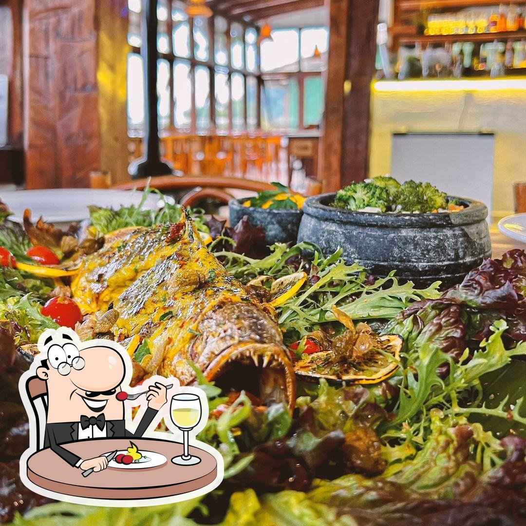 Restaurante Barco Ilhas, São Sebastião, Rodovia Rio-Santos - Carta del ...