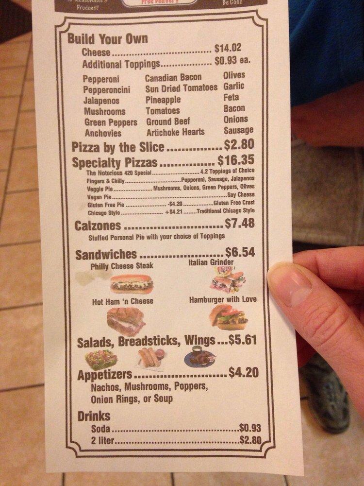 Menu at Mt Hood Pizza & Grill pizzeria, Rensselaer