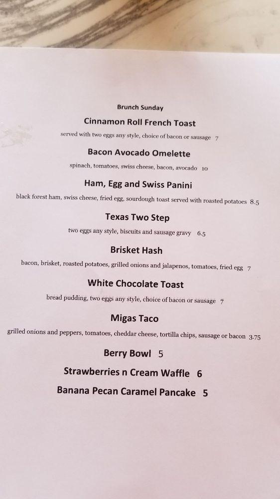 Menu at Rogue Kitchen restaurant, Wall