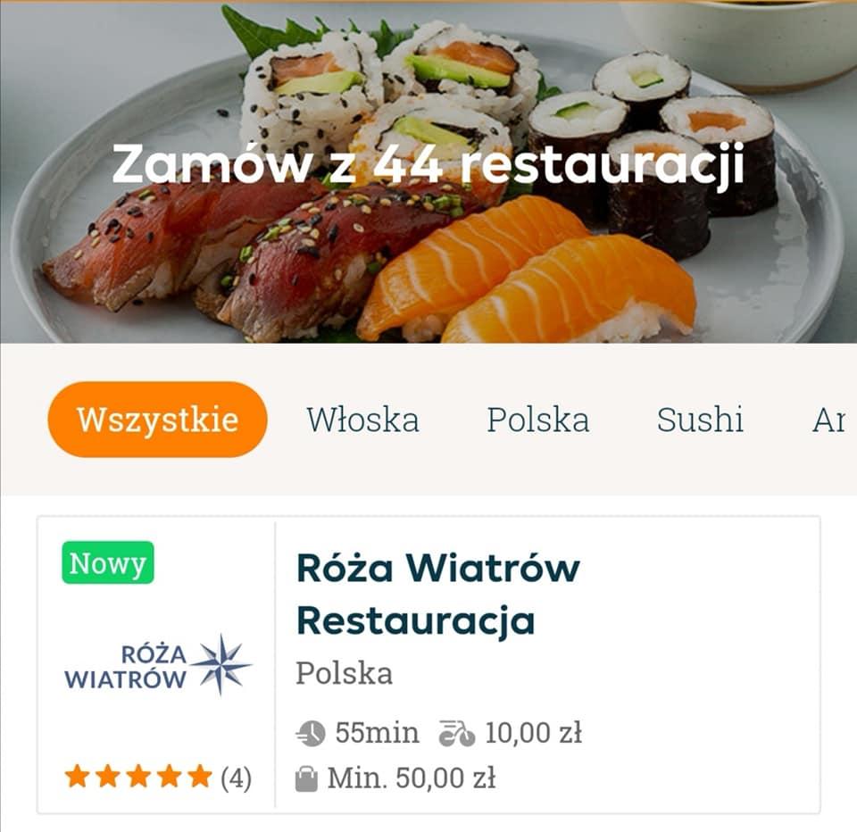 Menu at Róża Wiatrów pub & bar, Gdynia